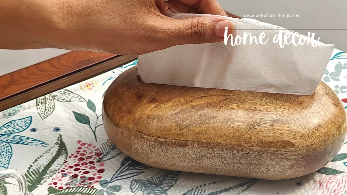 Crafted Elegance: The Mango Wood Tissue Box- A Masterpiece of Artisanal ...